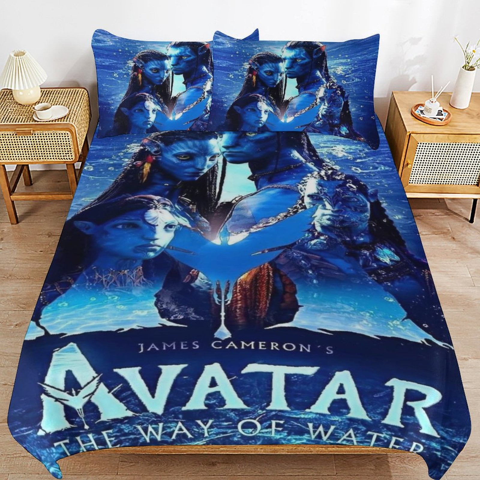 Avatar Duvet Cover 3 Piece Bedding Set,Teen Comforter Cover Set Super ...