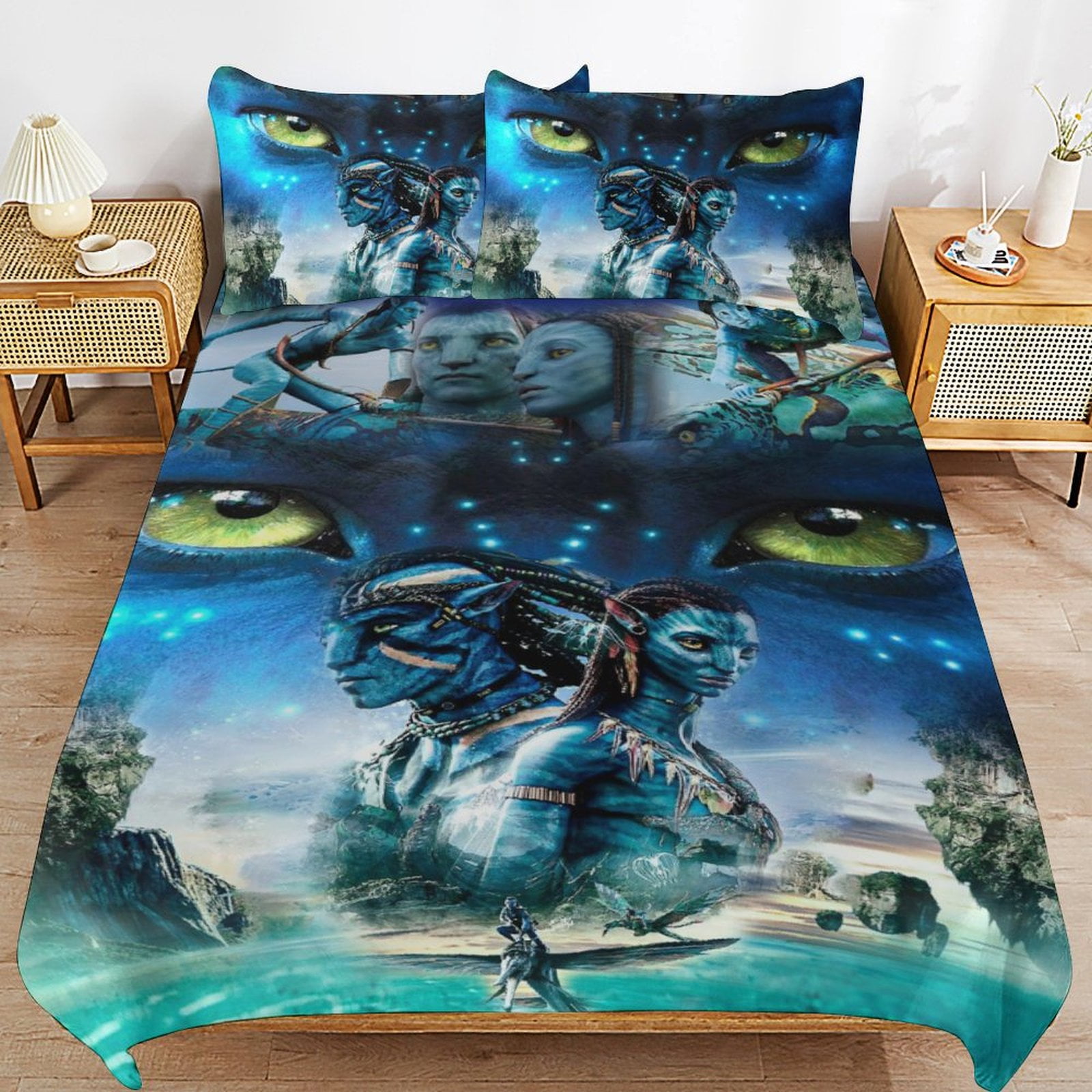 Avatar Duvet Cover 3 Piece Bedding Set,Teen Comforter Cover Set Super ...