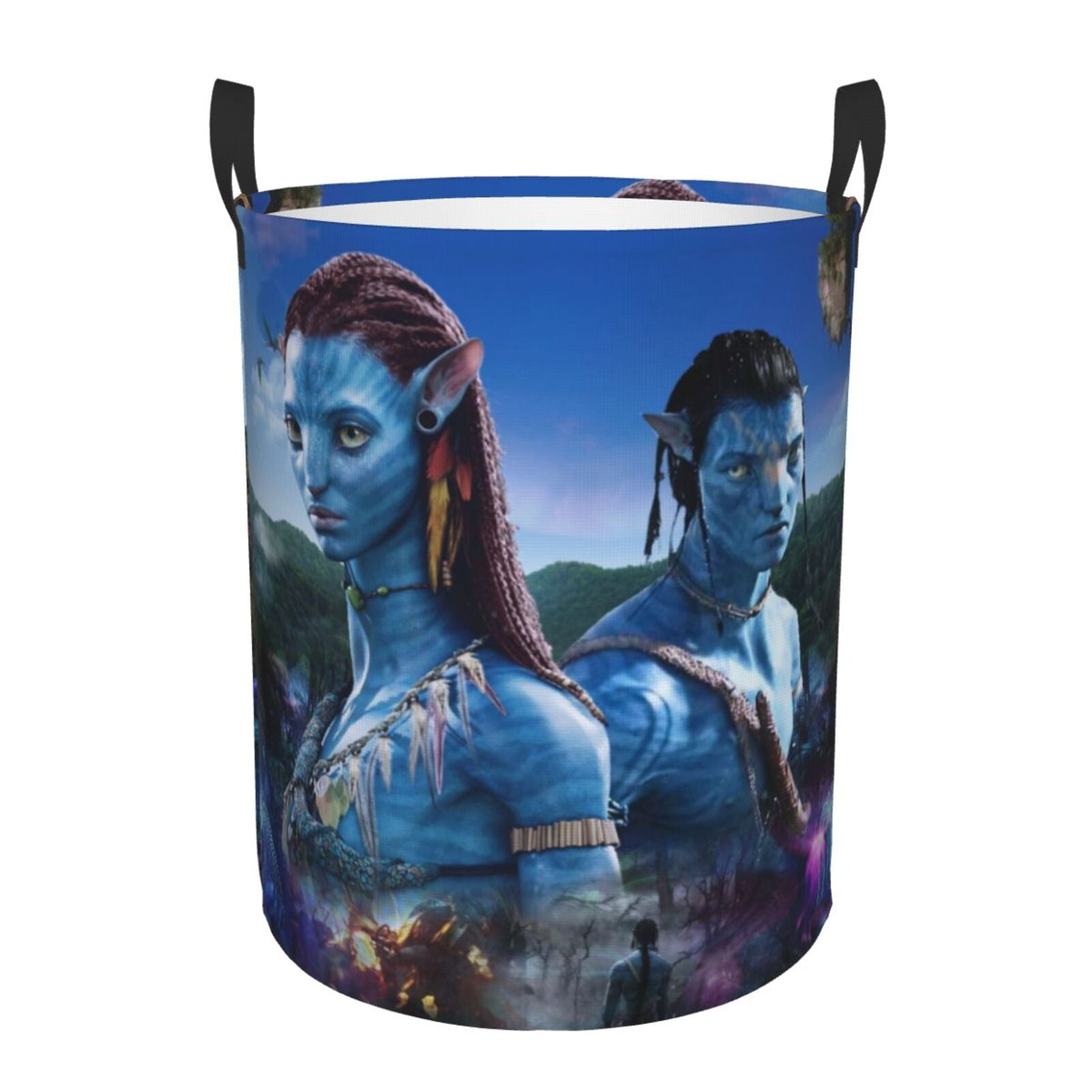 Avatar Fabric Laundry Basket with Handles,Waterproof Laundry Hamper ...