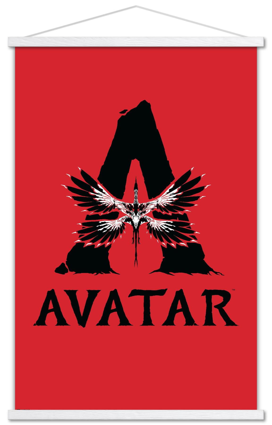 Avatar: Fire and Ash (2025) - Illustrated Logo Wall Poster with ...