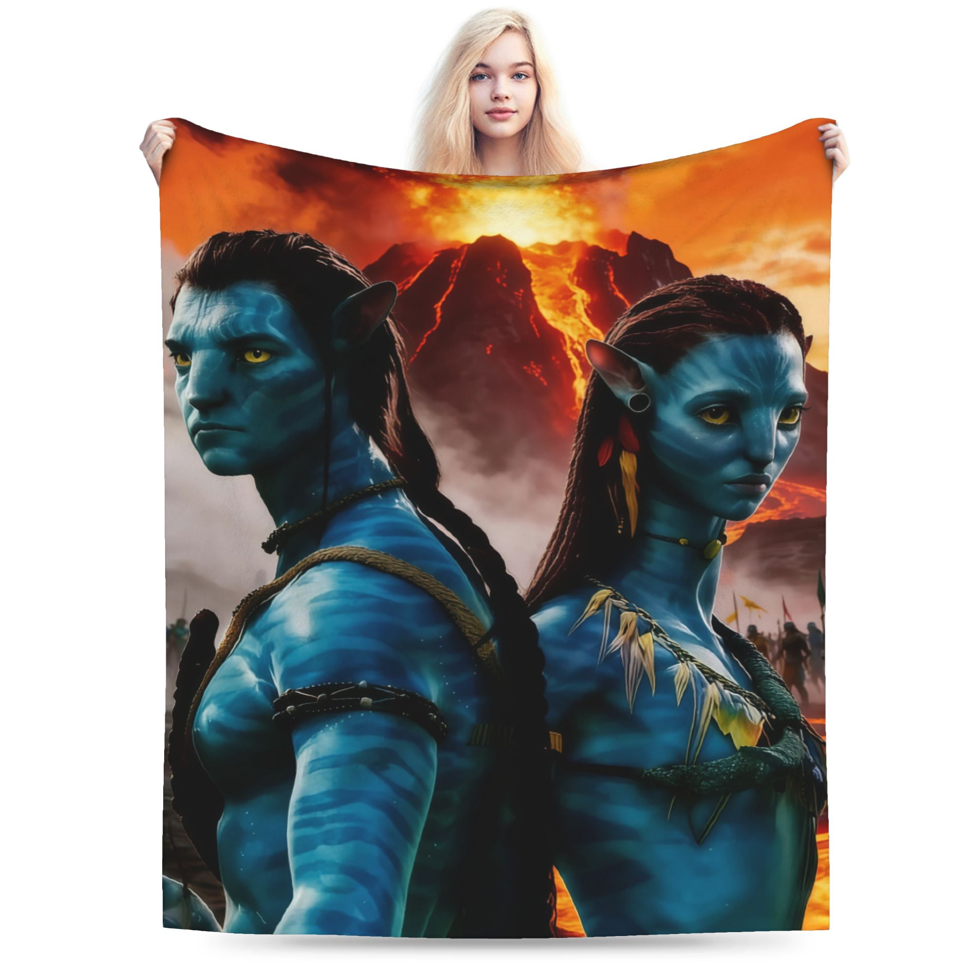 Avatar Fire and Ash Throw Blanket – Ultra-Soft Flannel, Perfect Gift ...