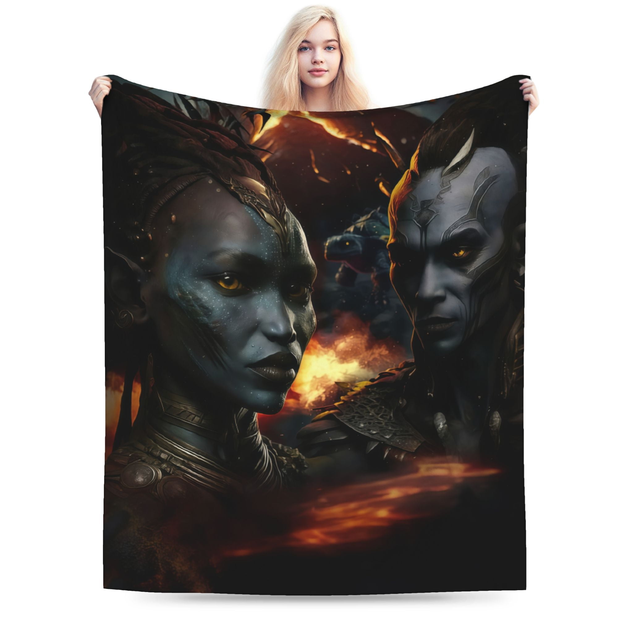 Avatar Fire and Ash Throw Blanket – Ultra-Soft Flannel, Perfect Gift ...
