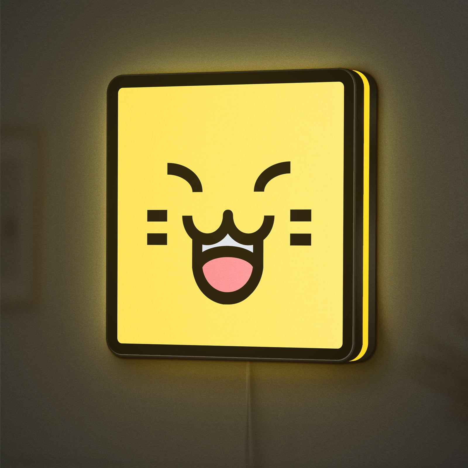 Avatar LED Lightbox - Cute Emotion Theme Wall & Table Decor, Custom Led ...