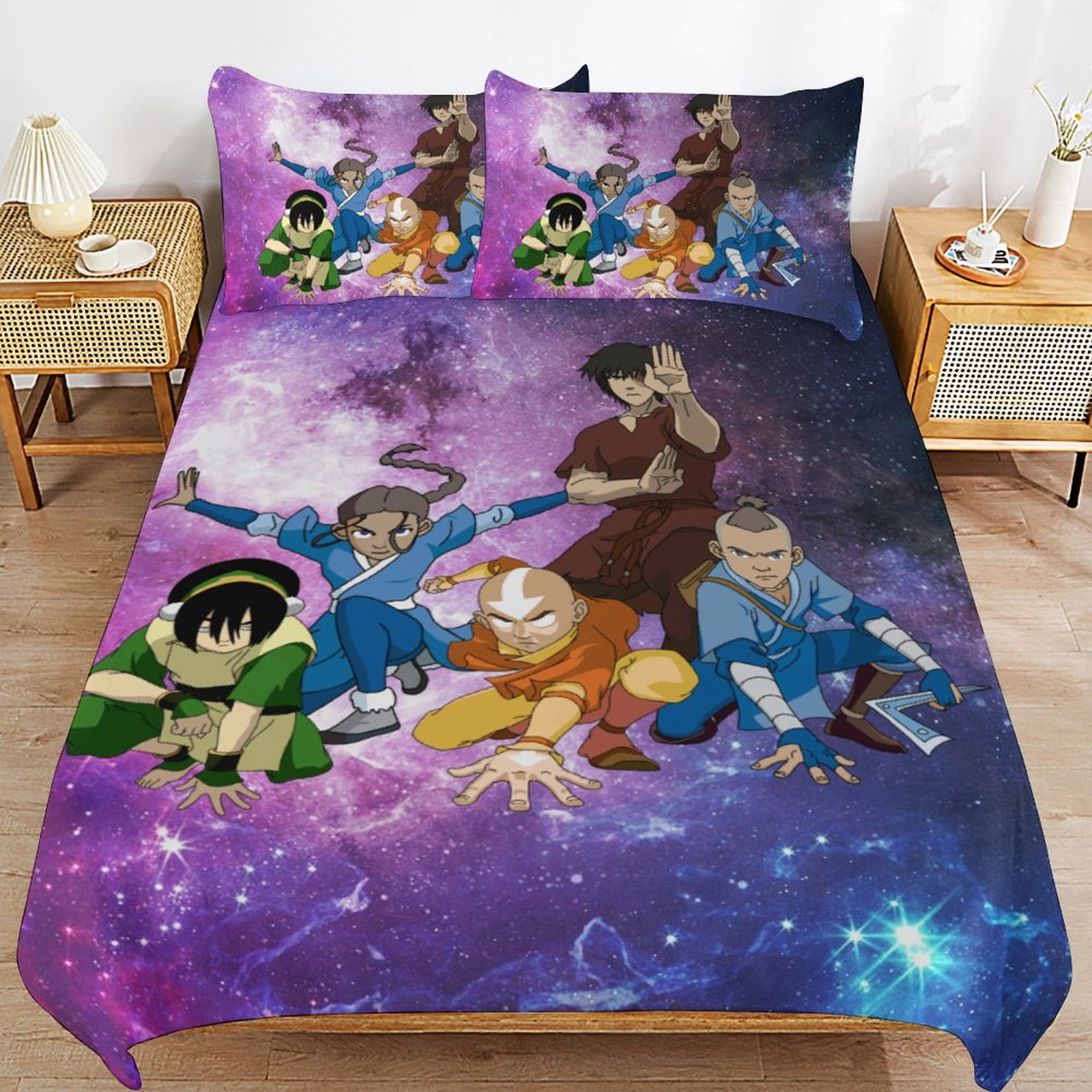 Avatar The Last Airbender Bed Duvet Cover Microfiber Bedding Sets 3D ...