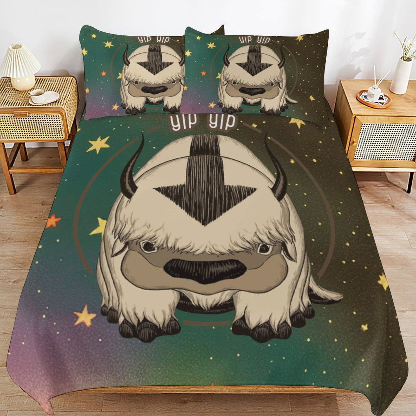 Avatar The Last Airbender Bed Duvet Cover Microfiber Bedding Sets 3D ...