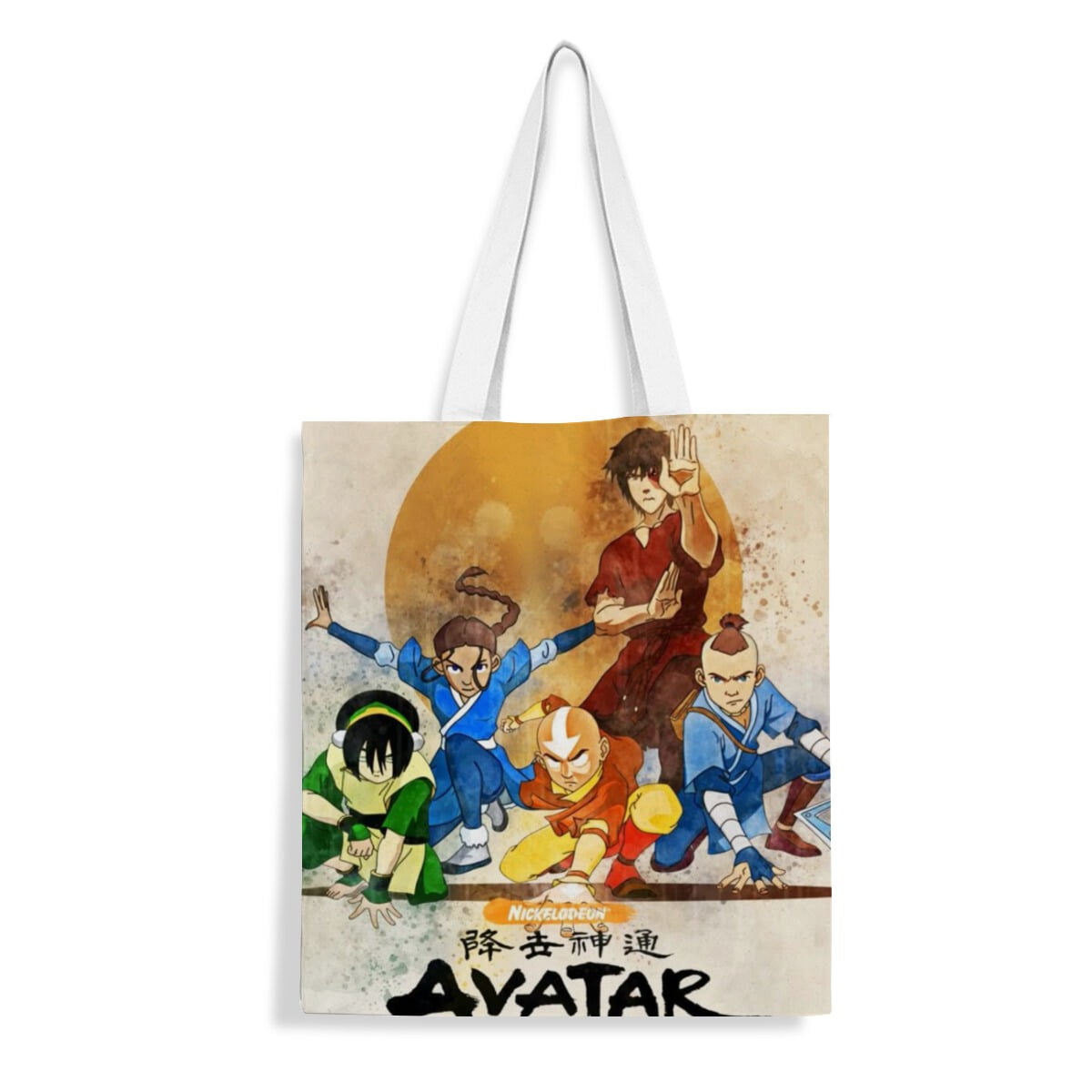 Avatar The Last Airbender canvas Tote Bag handbag: Aesthetic bag ...