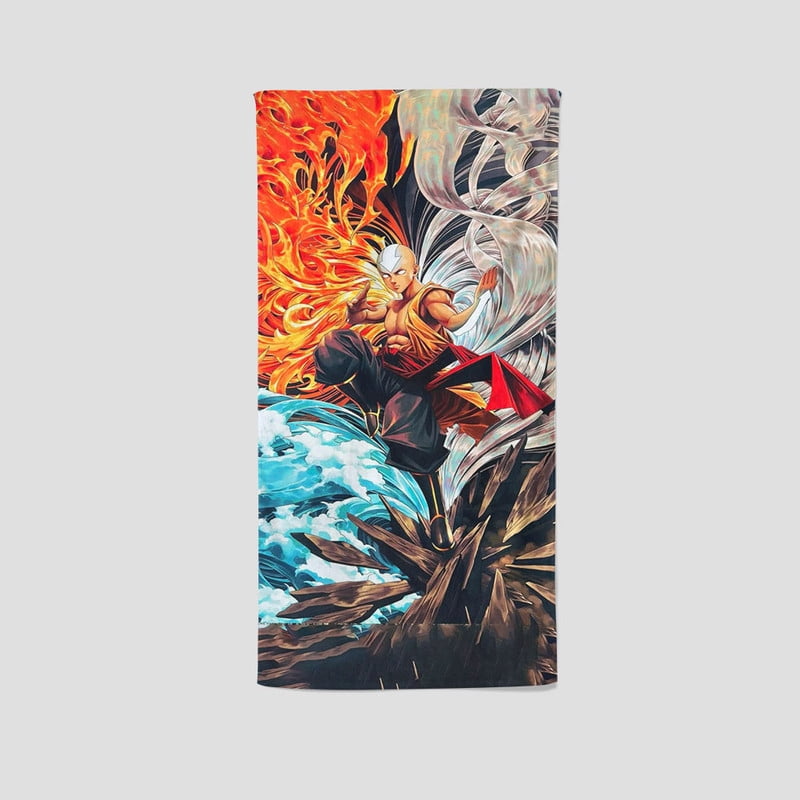 Avatar The Last Airbender's one-sided towel showcases a unique design ...