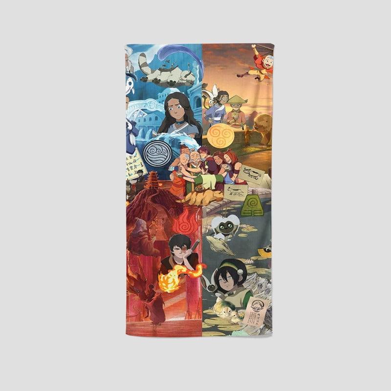 Avatar The Last Airbender's towel features a unique design, making it ...