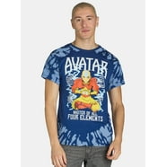 Avatar The Last Airbender Character Shots Men's and Big Men's Graphic T ...