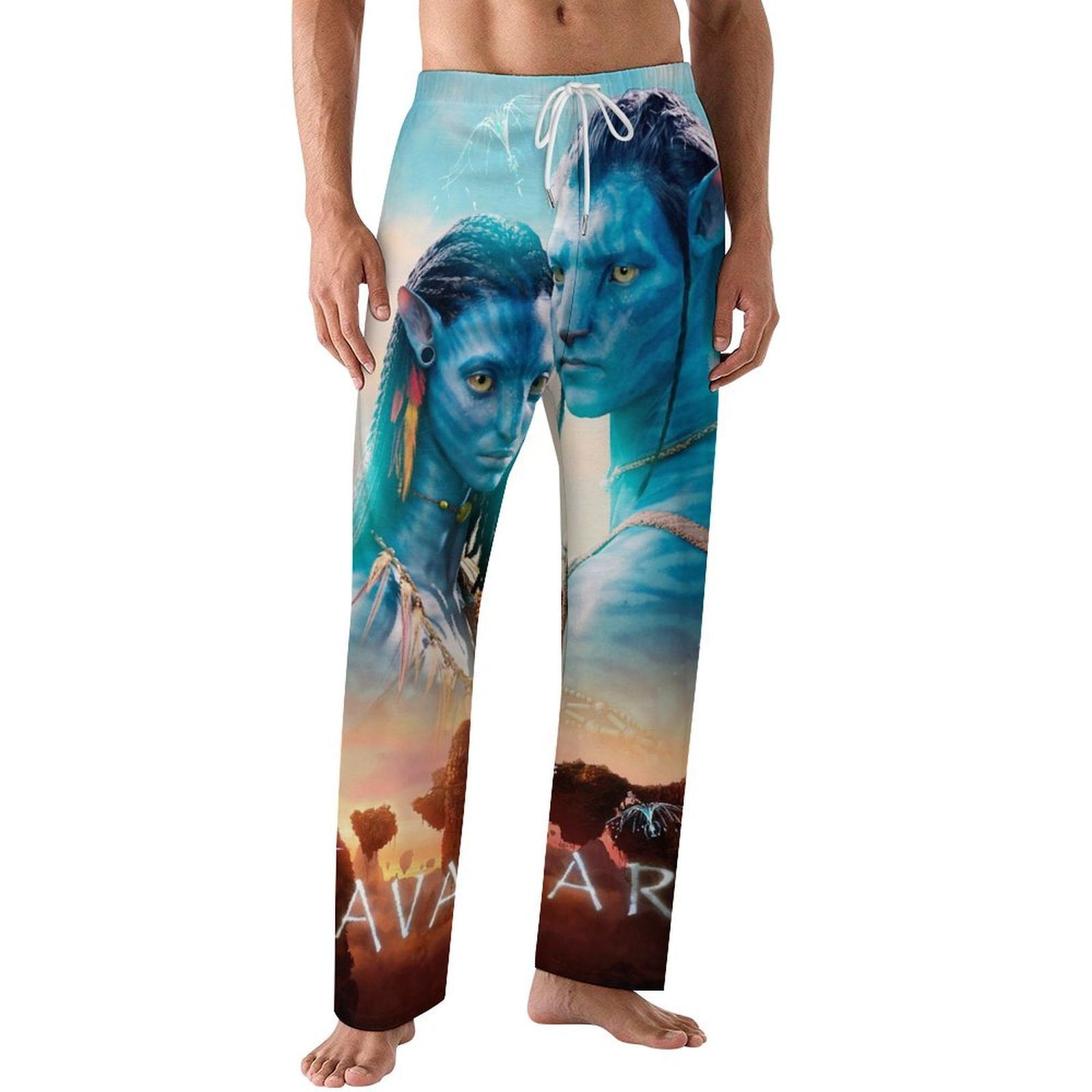 Avatar Mens PJ Pajama Pants Bottoms Lounge Pants Sleepwear PJs with ...
