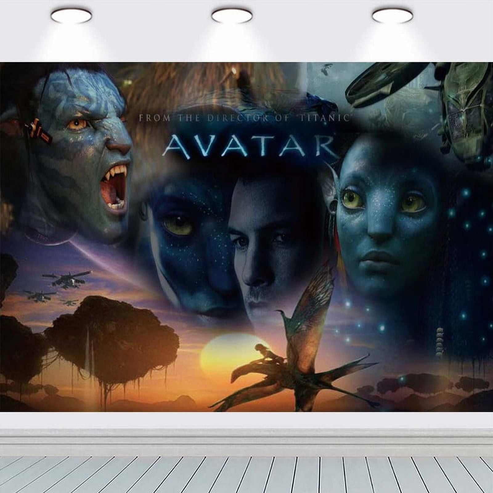 Avatar Movie Birthday Party Supplies Banner Backdrop Background ...