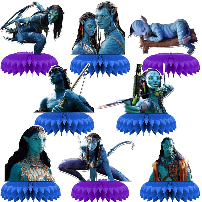 Avatar Movie Centerpieces Honeycomb Table Toppers Decorations for Photo ...