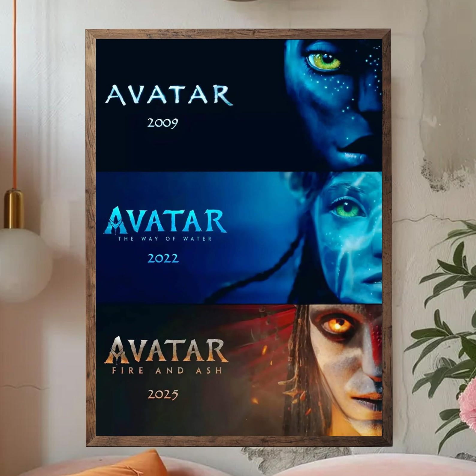 Avatar Movie Timeline Inspired Poster, Pandora Universe Evolution Wall ...