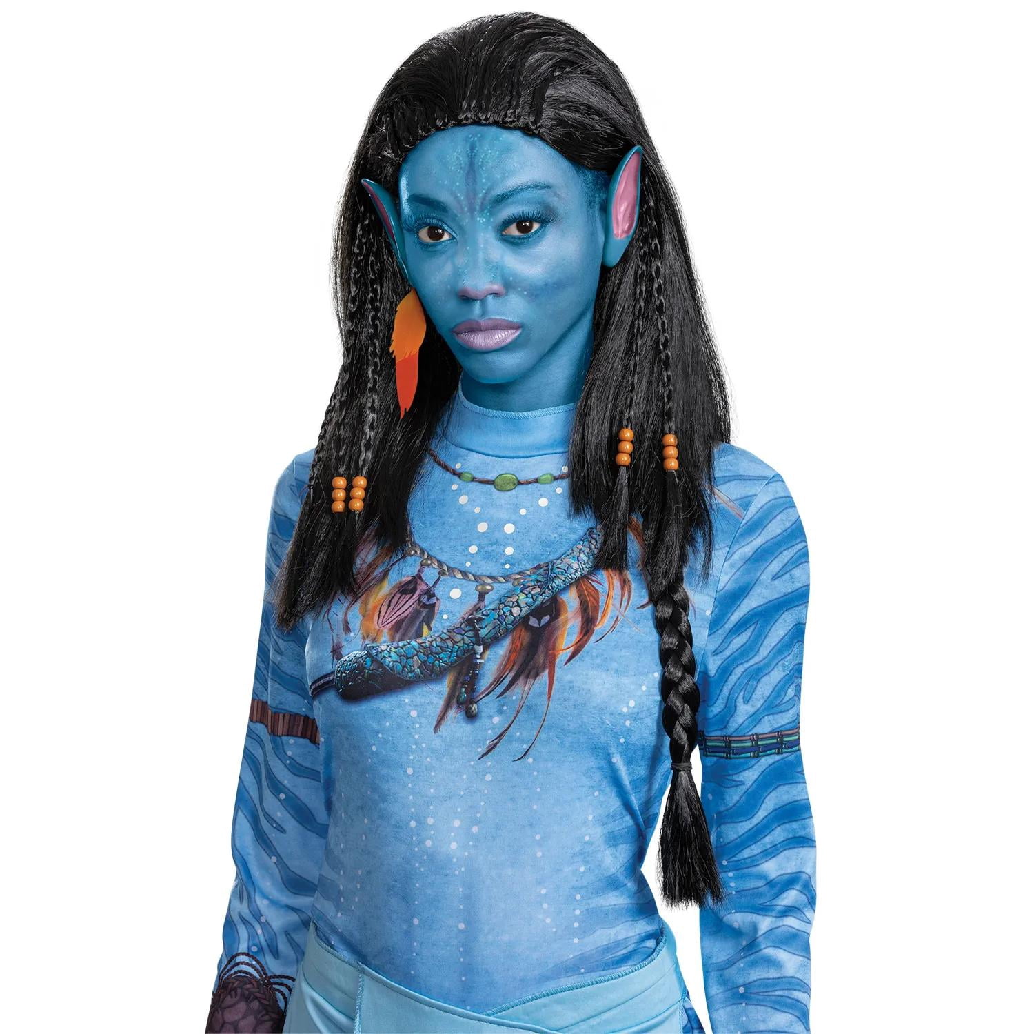 Officially Licensed Avatar Neytiri Synthetic Wig, 100% Polyester, One ...