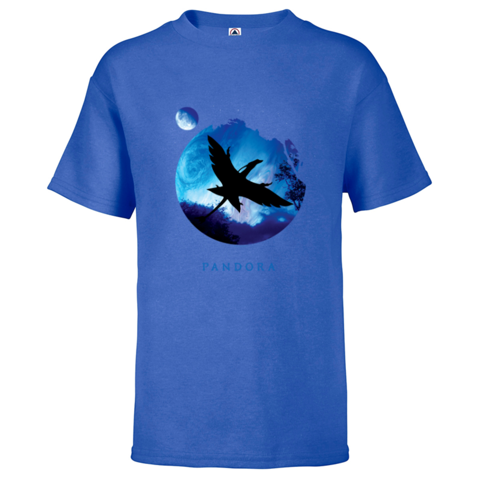Avatar Pandora Creature Mountain Banshee in Night Sky - Short Sleeve T ...