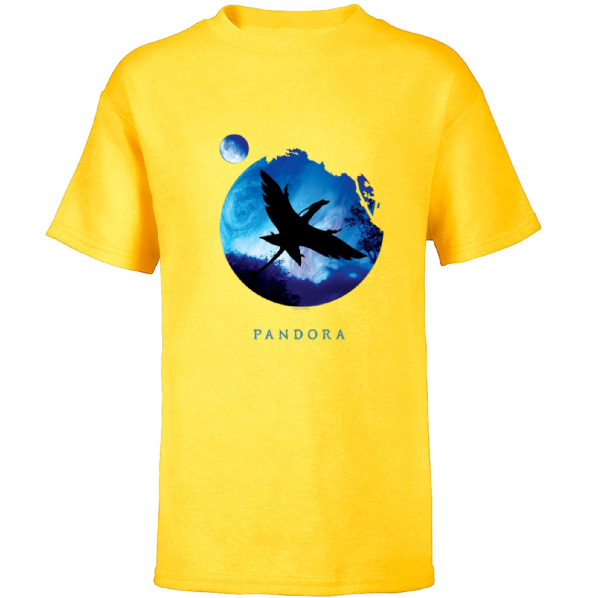 Avatar Pandora Creature Mountain Banshee in Night Sky - Short Sleeve T ...