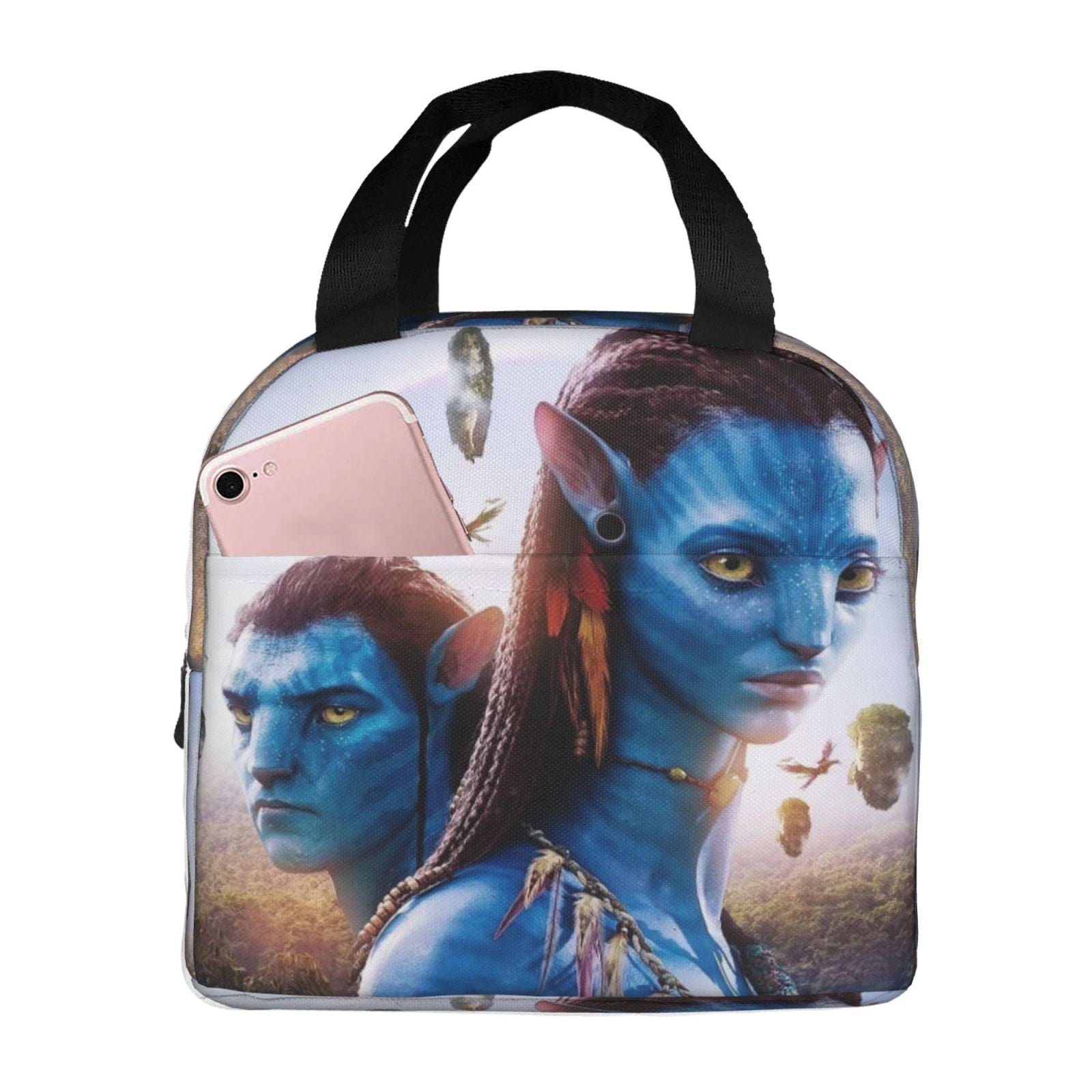 Avatar Portable Lunch Bag, Insulated Lunch Box Reusable Lunch Totes Bag ...