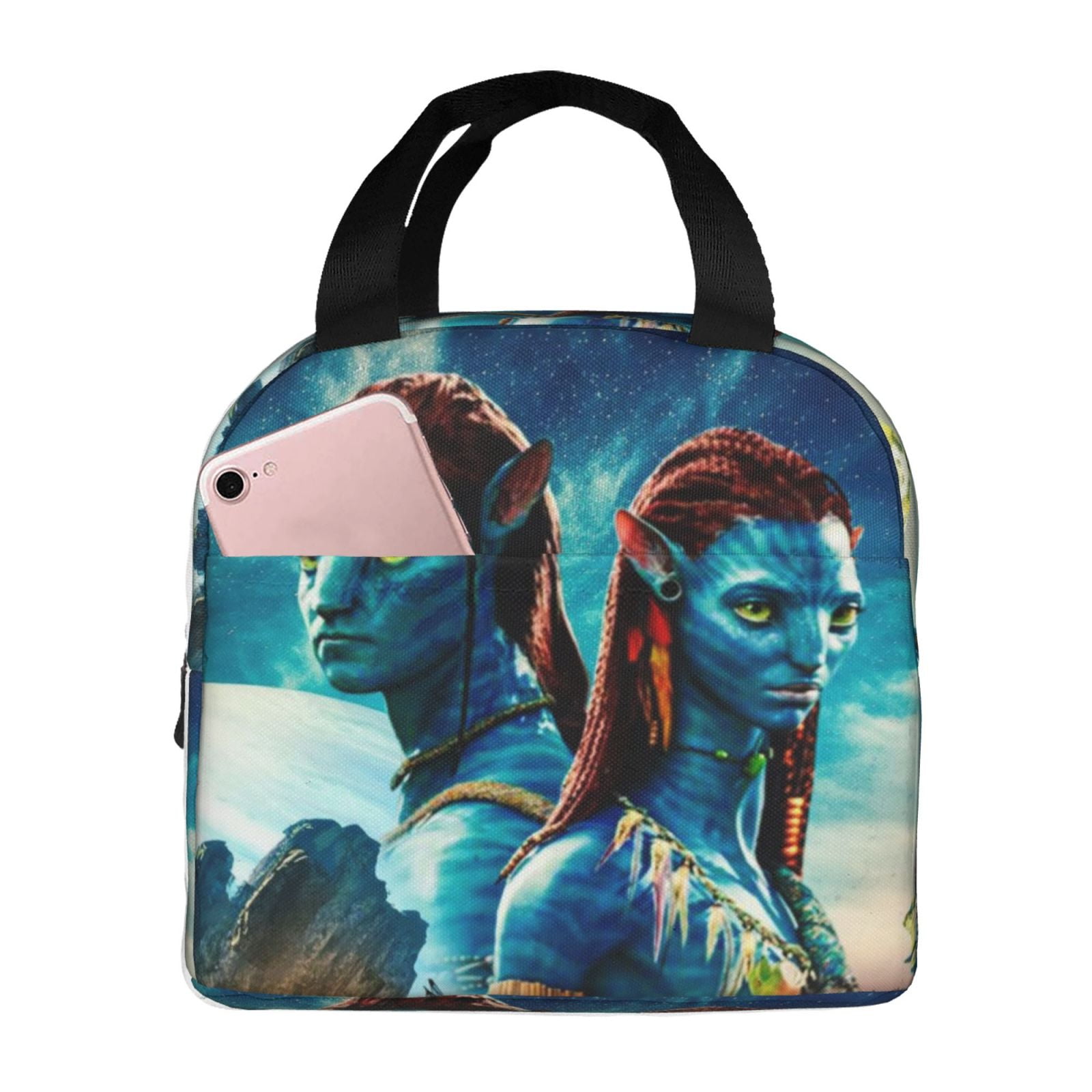 Avatar Portable Lunch Bag, Insulated Lunch Box Reusable Lunch Totes Bag ...