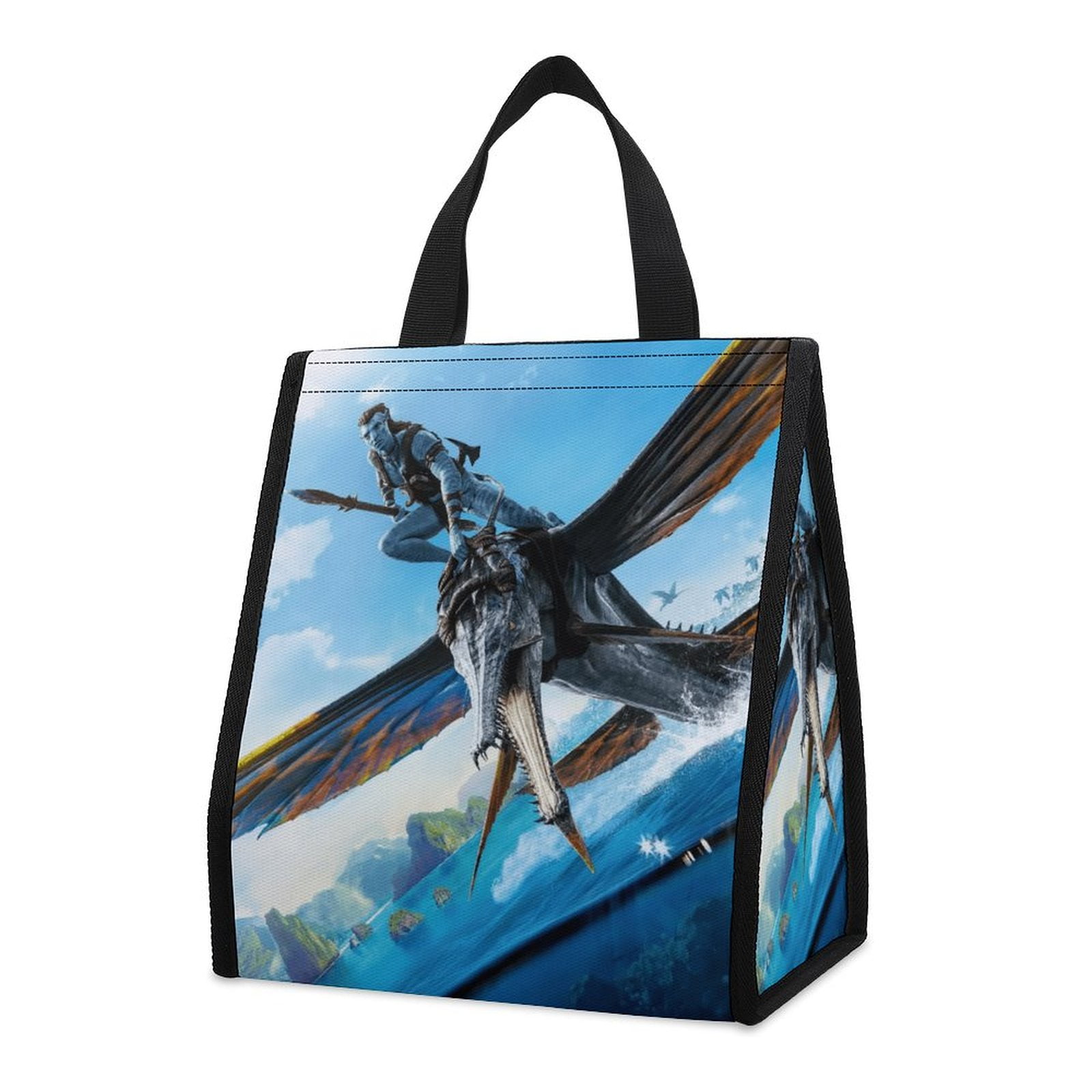 Avatar Portable Lunch Bag, Insulated Lunch Box Reusable Lunch Totes Bag ...