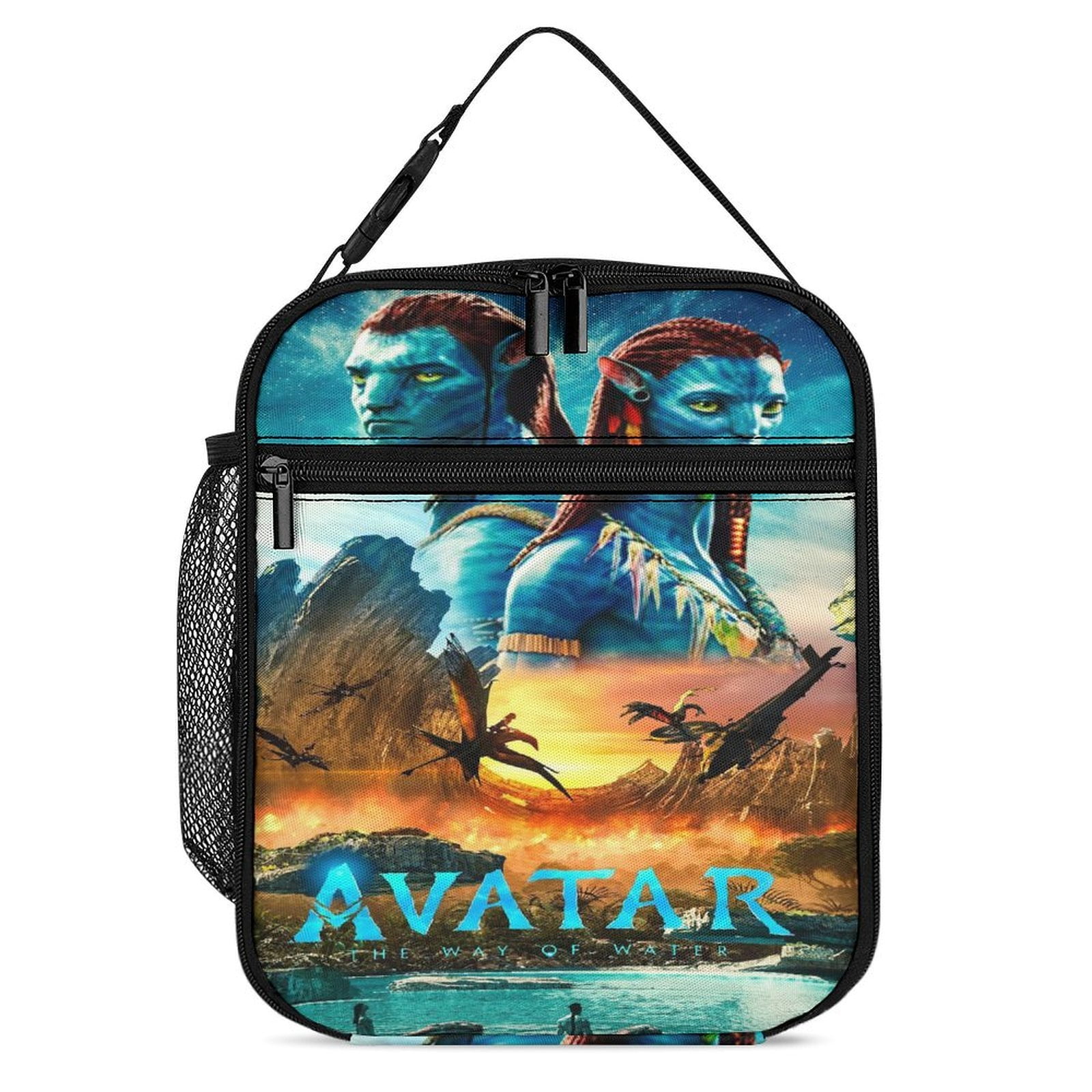 Avatar Portable Lunch Bag, Insulated Lunch Box Reusable Lunch Totes Bag ...