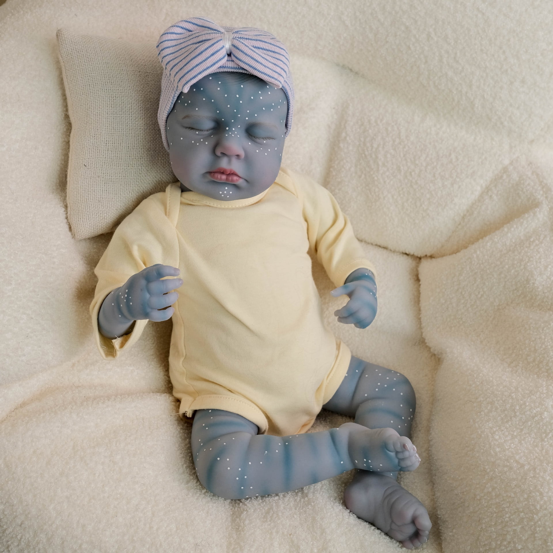 Avatar Reborn Baby Dolls Silicone – 20" Realistic Lifelike Poseable Na ...