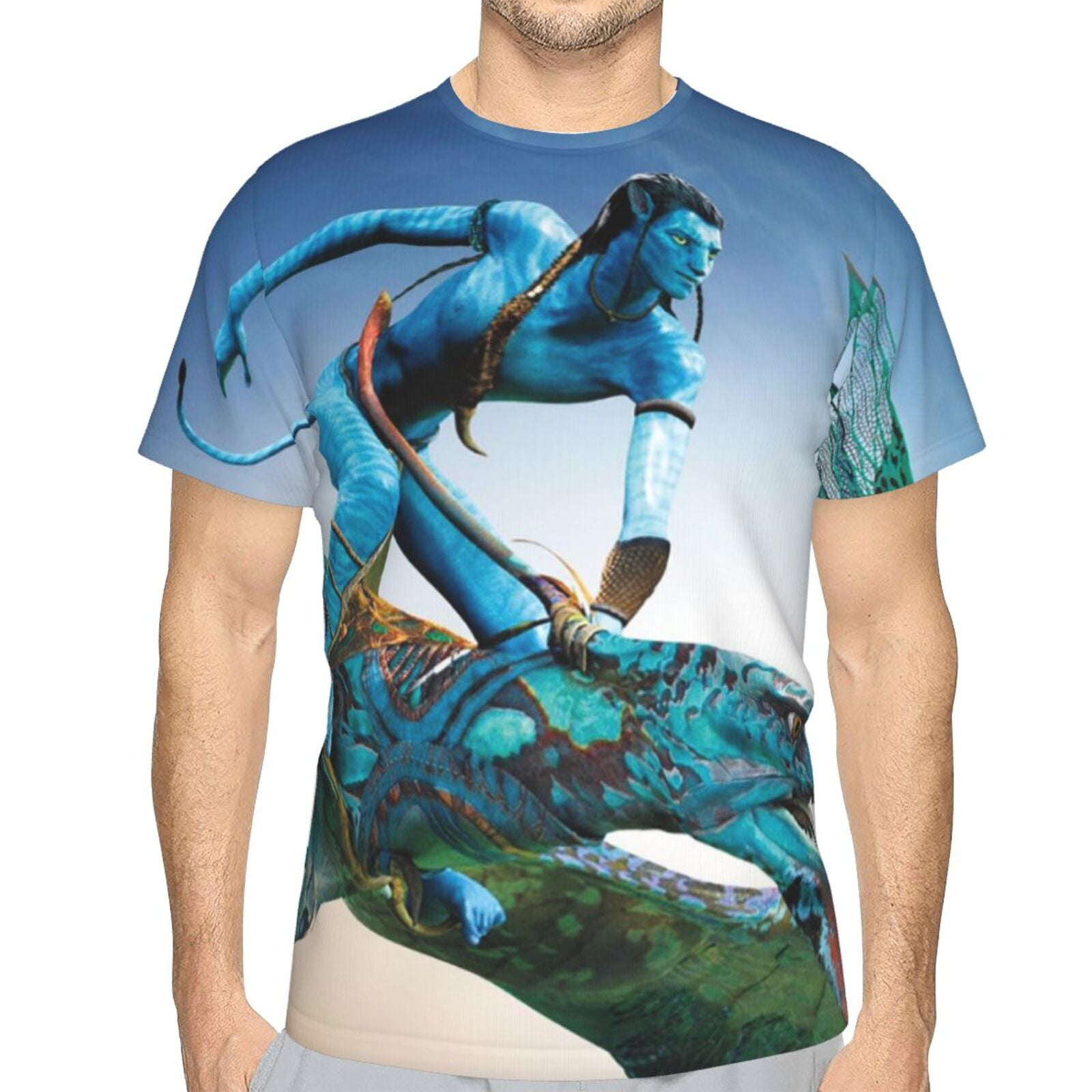 Avatar Shirt 3d Printed T Shirt Crewneck Short Sleeve Top Tees For Mens ...