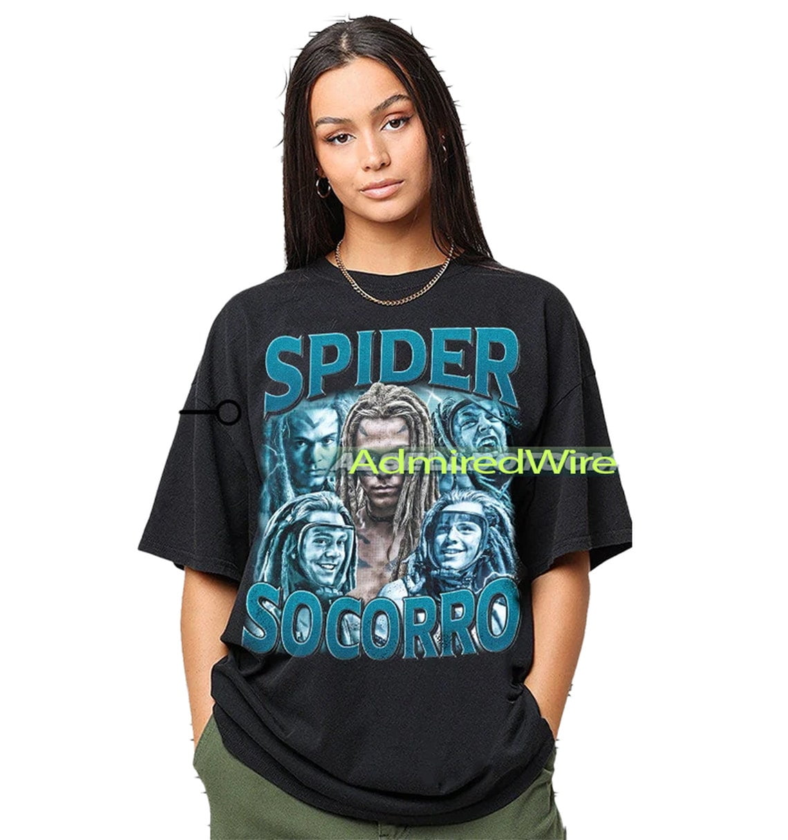 Avatar Spider Socorro Charactor Movie Unisex Tshirt, Movie Lover Gift ...