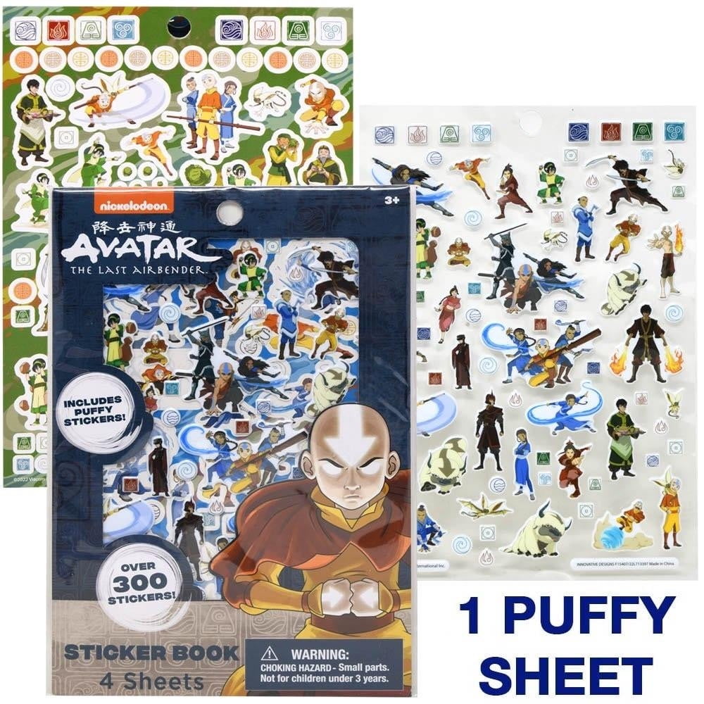 Avatar Sticker Book with Puffy Stickers, 300+ Stickers - Walmart.com