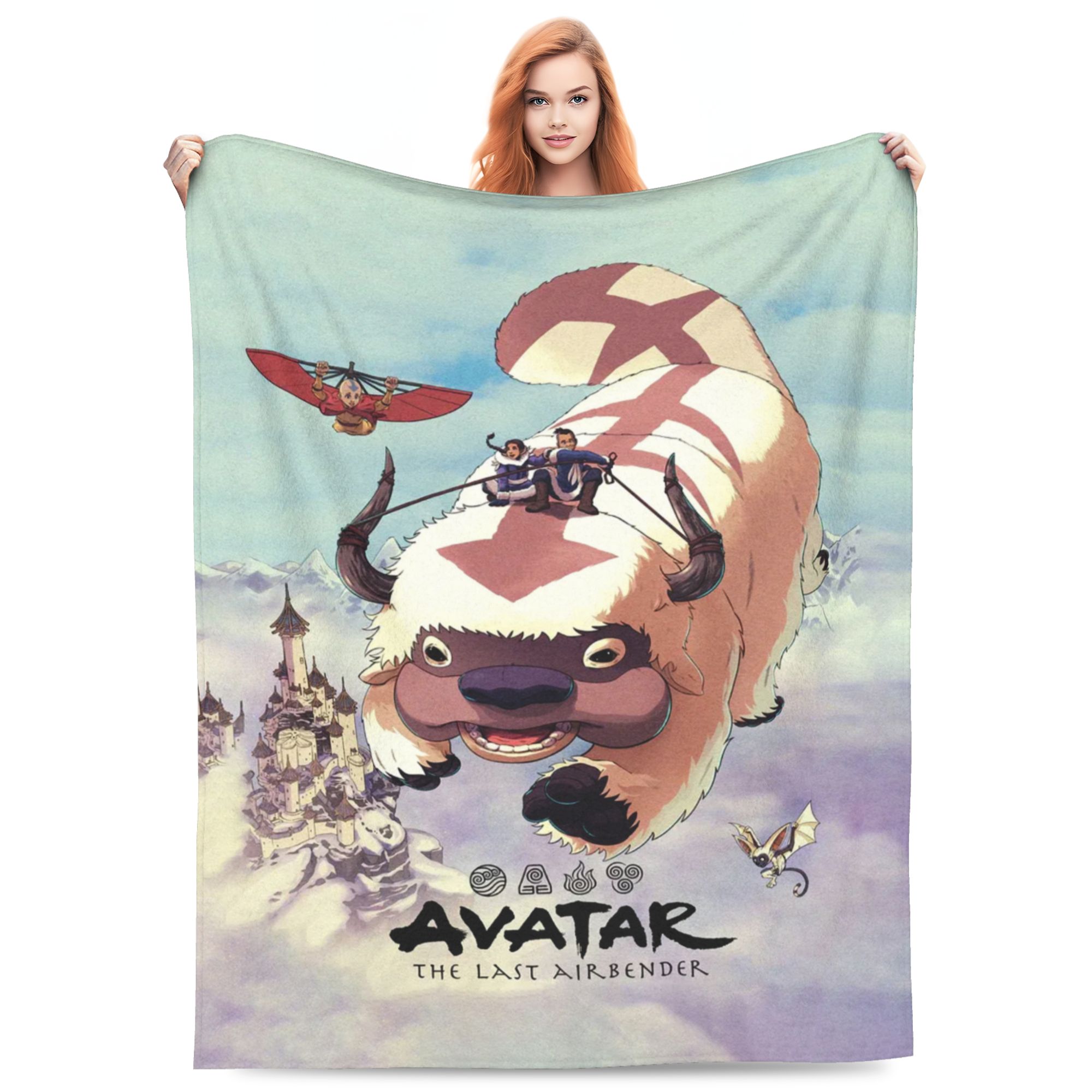 Avatar The Last Airbender 3D Printing Blanket, Lightweight Throw ...
