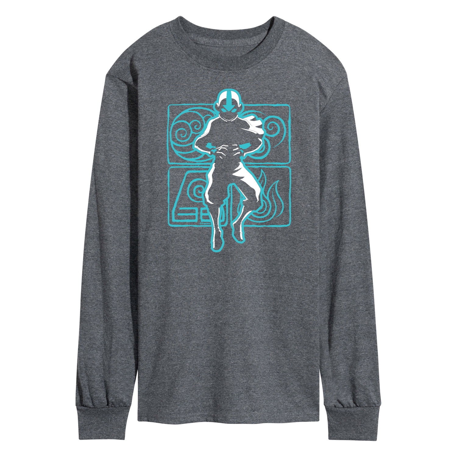 Avatar: The Last Airbender - Aang Airbending - Men's Long Sleeve T ...