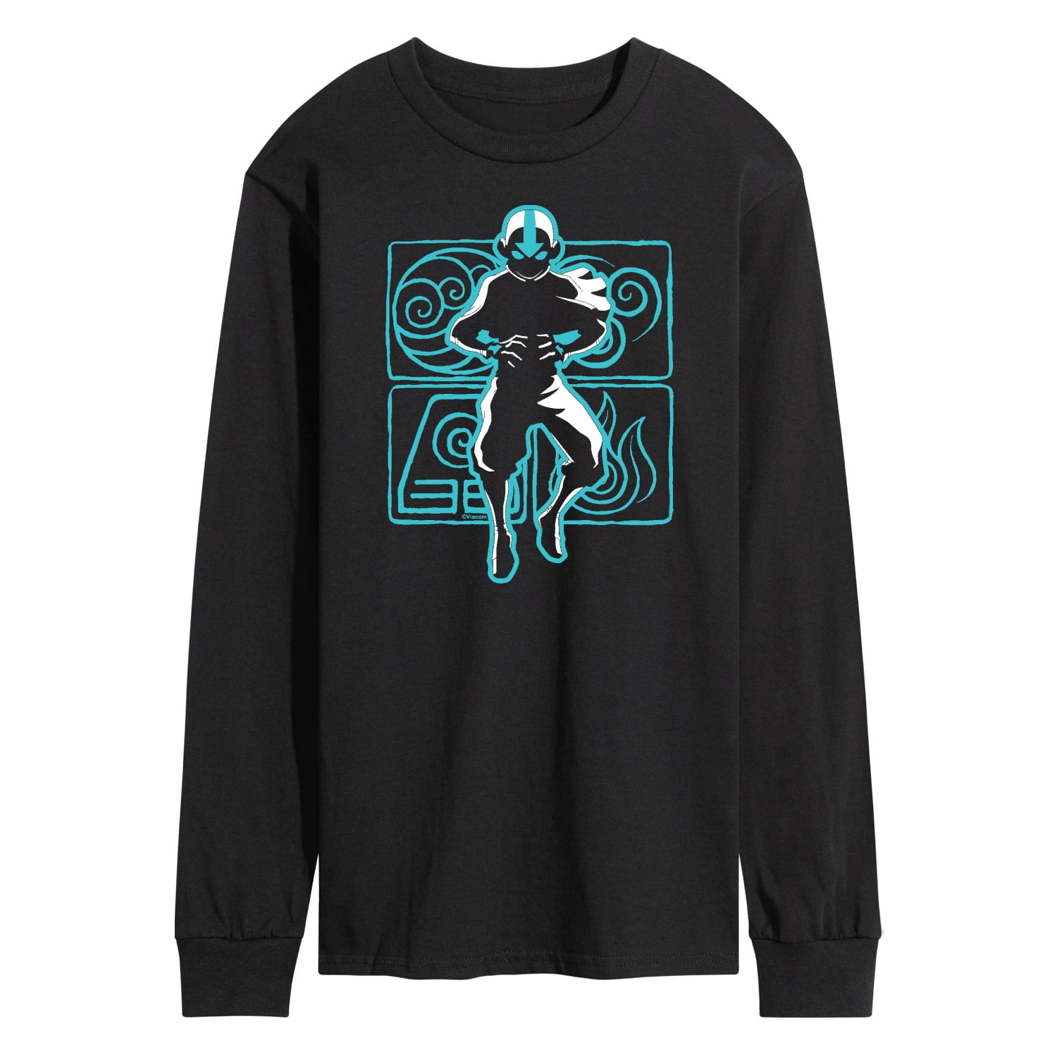 Avatar: The Last Airbender - Aang Airbending - Men's Long Sleeve T ...