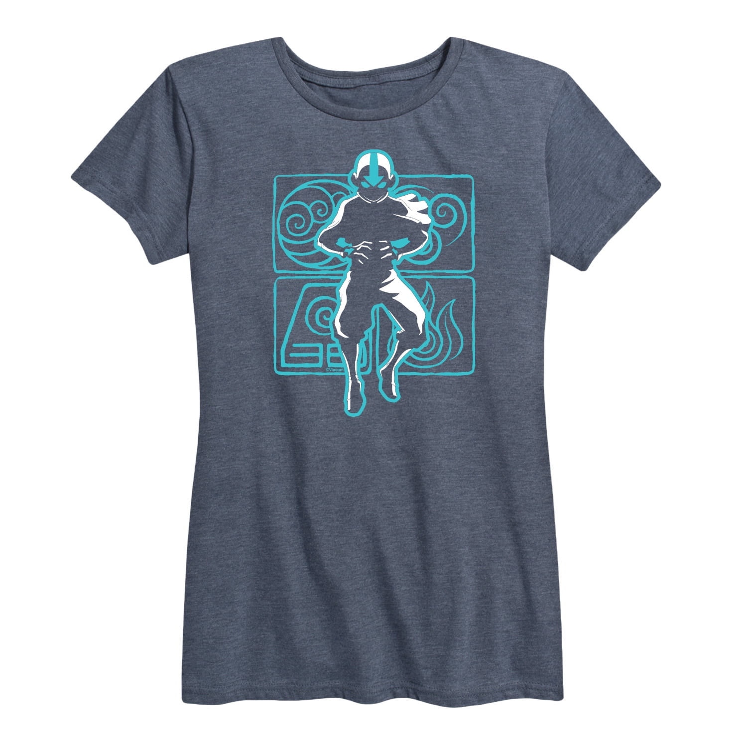 Avatar: The Last Airbender - Aang Airbending - Women's Short Sleeve ...
