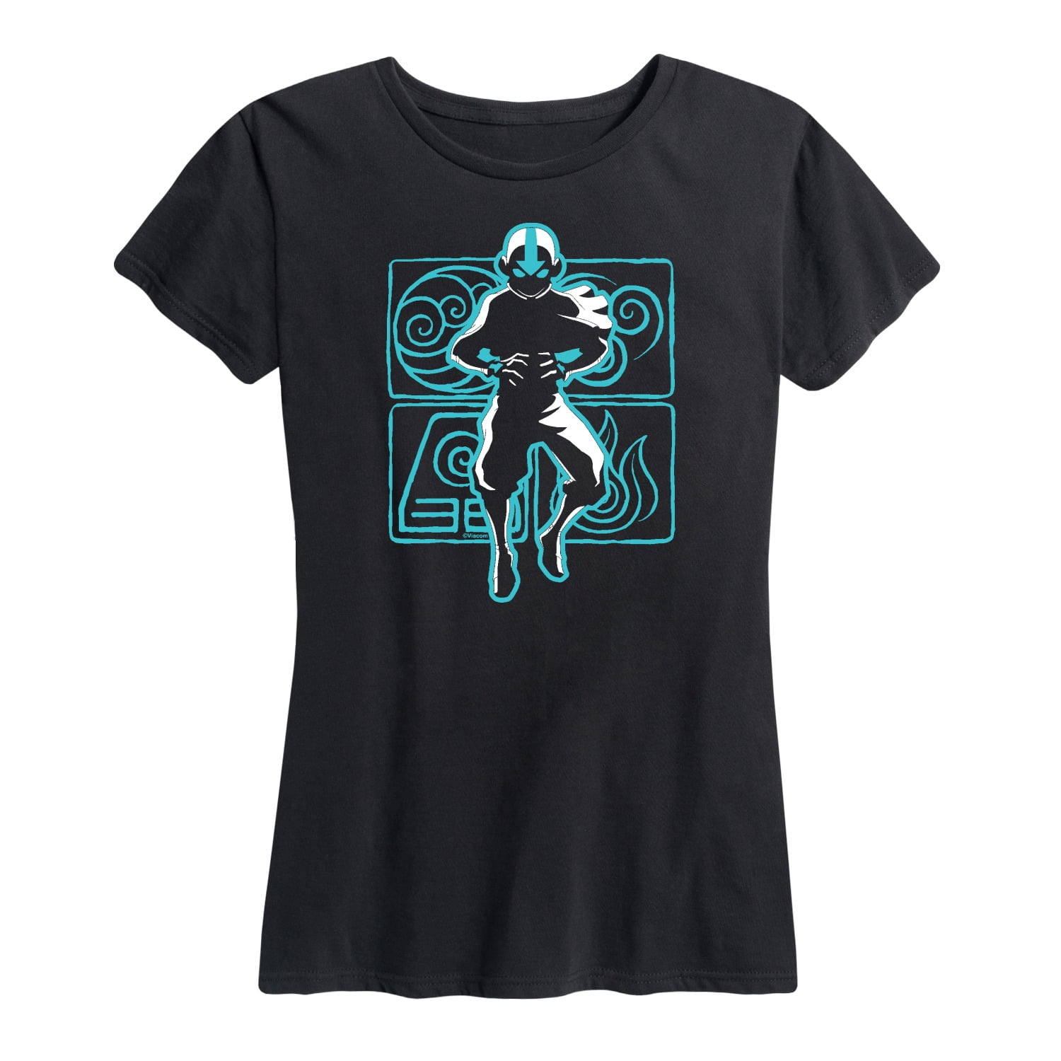 Avatar: The Last Airbender - Aang Airbending - Women's Short Sleeve ...