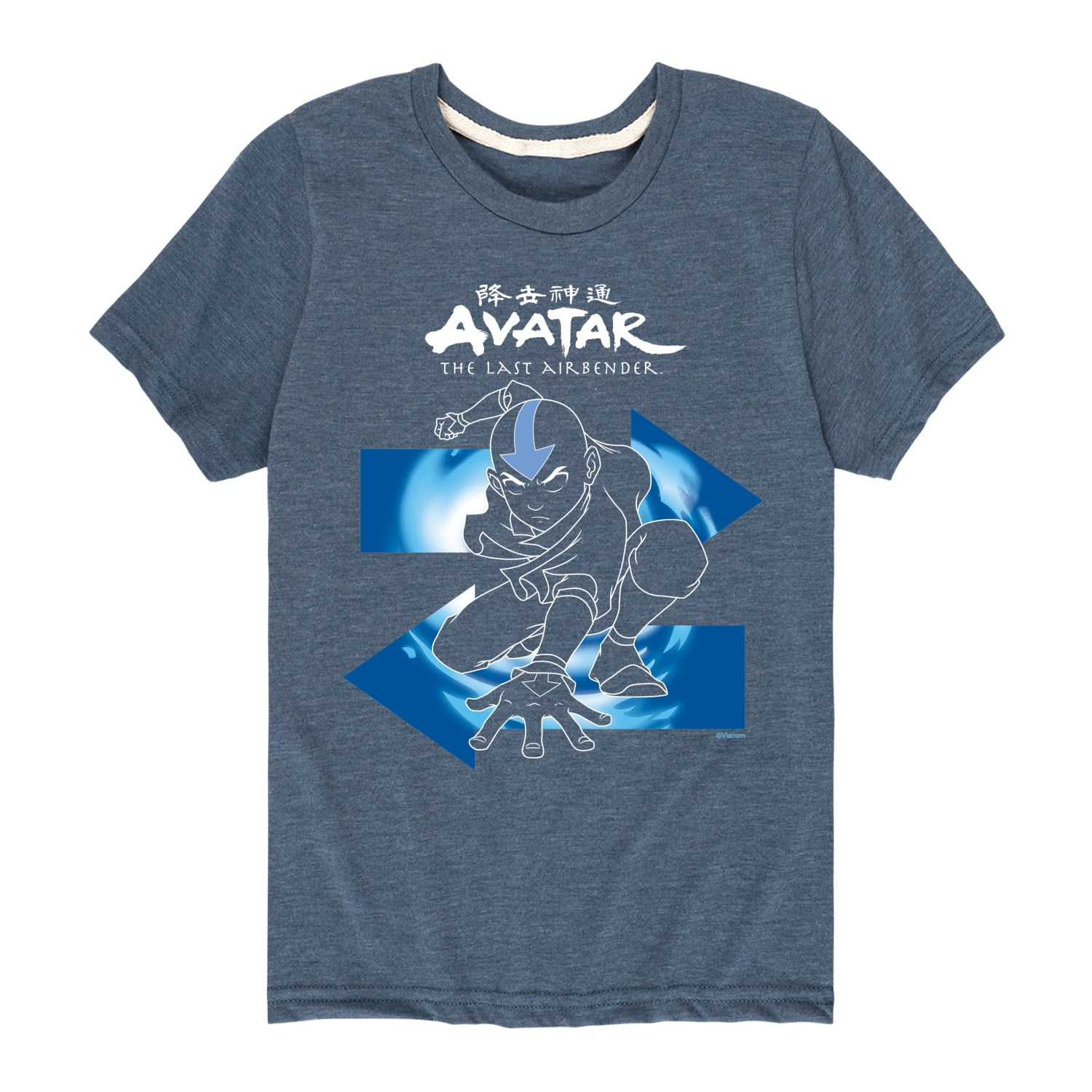 Avatar: The Last Airbender - Aang Arrows - Kids YOUTH SHORT SLEEVE TEE ...