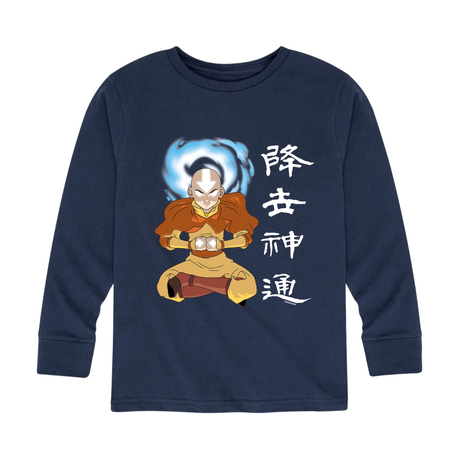 Avatar - The Last Airbender- Aang Avatar State - Youth Long Sleeve ...