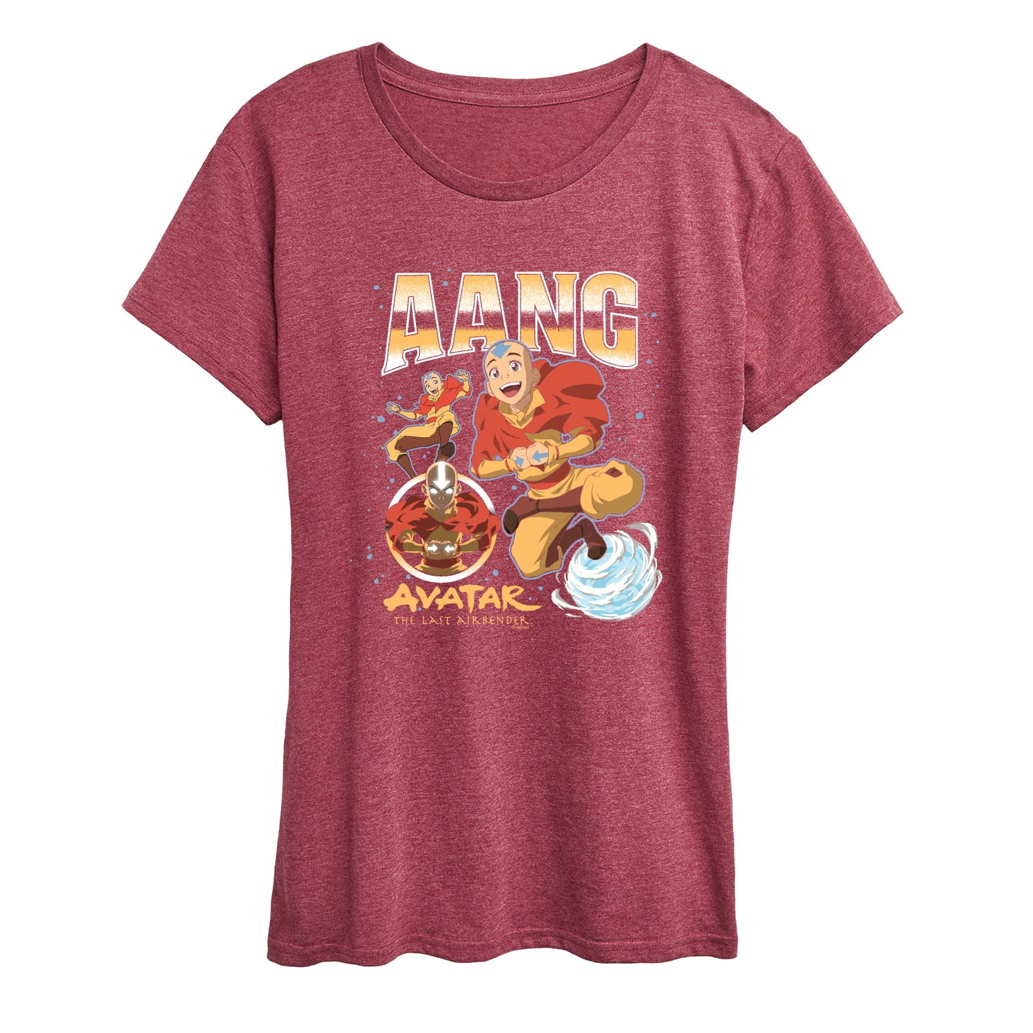 Avatar: The Last Airbender - Aang Collage -Women's Short Sleeve Graphic ...