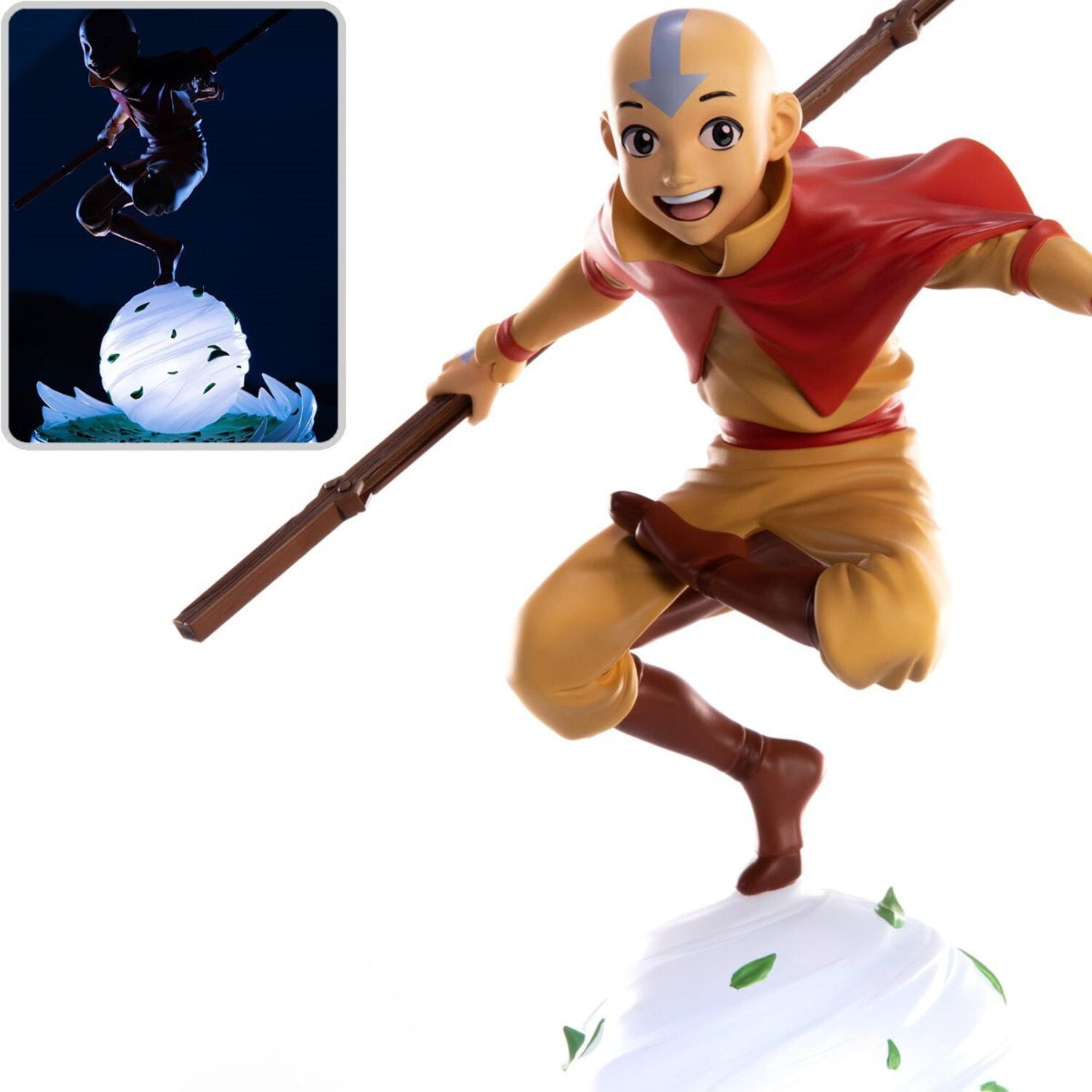 Avatar The Last Airbender Aang Collector's Statue, Not Mint - Walmart.com