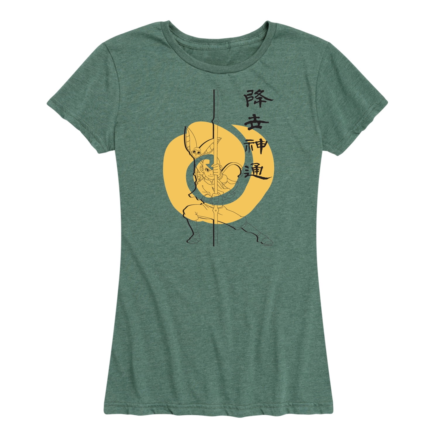 Avatar: The Last Airbender - Aang Momo Kanji - Women's Short Sleeve ...