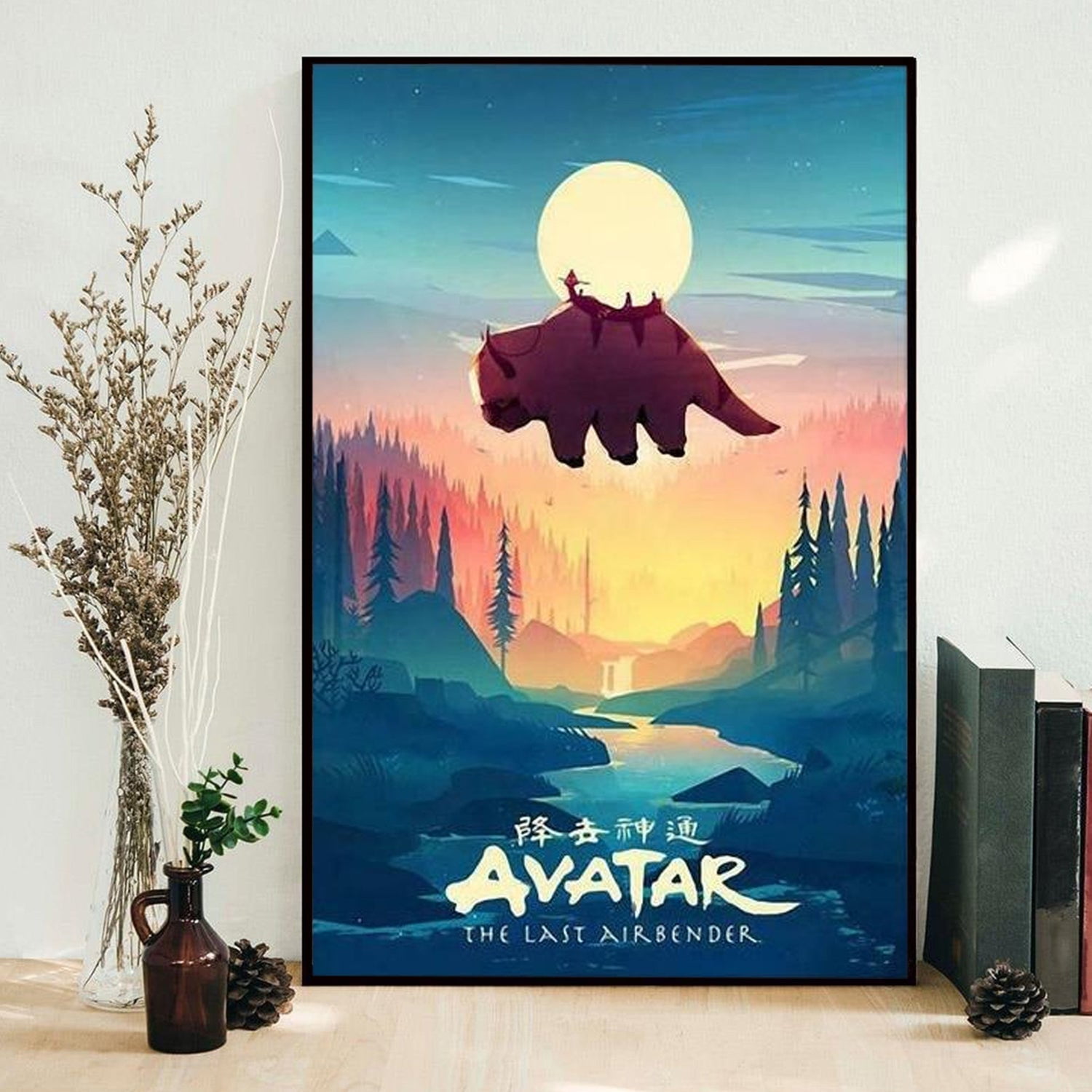 Avatar The Last Airbender Aang Poster Gift For Fan Wall Decor Poster ...