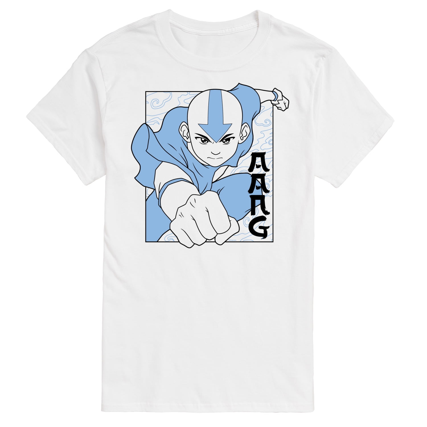 Avatar - The Last Airbender - Aang Punch - Men's Short Sleeve Graphic T ...