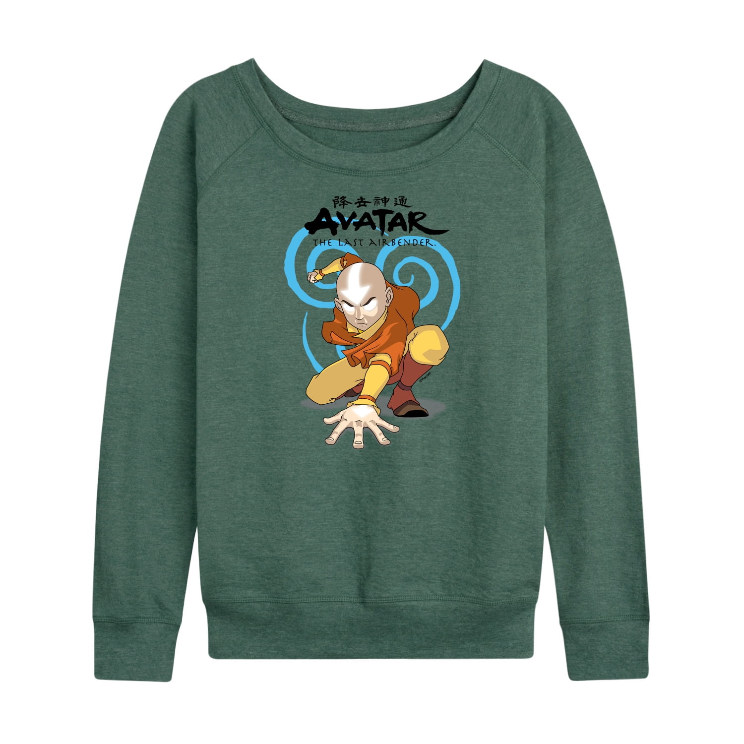 Avatar: The Last Airbender - Aang Swirl - Women's Lightweight French ...