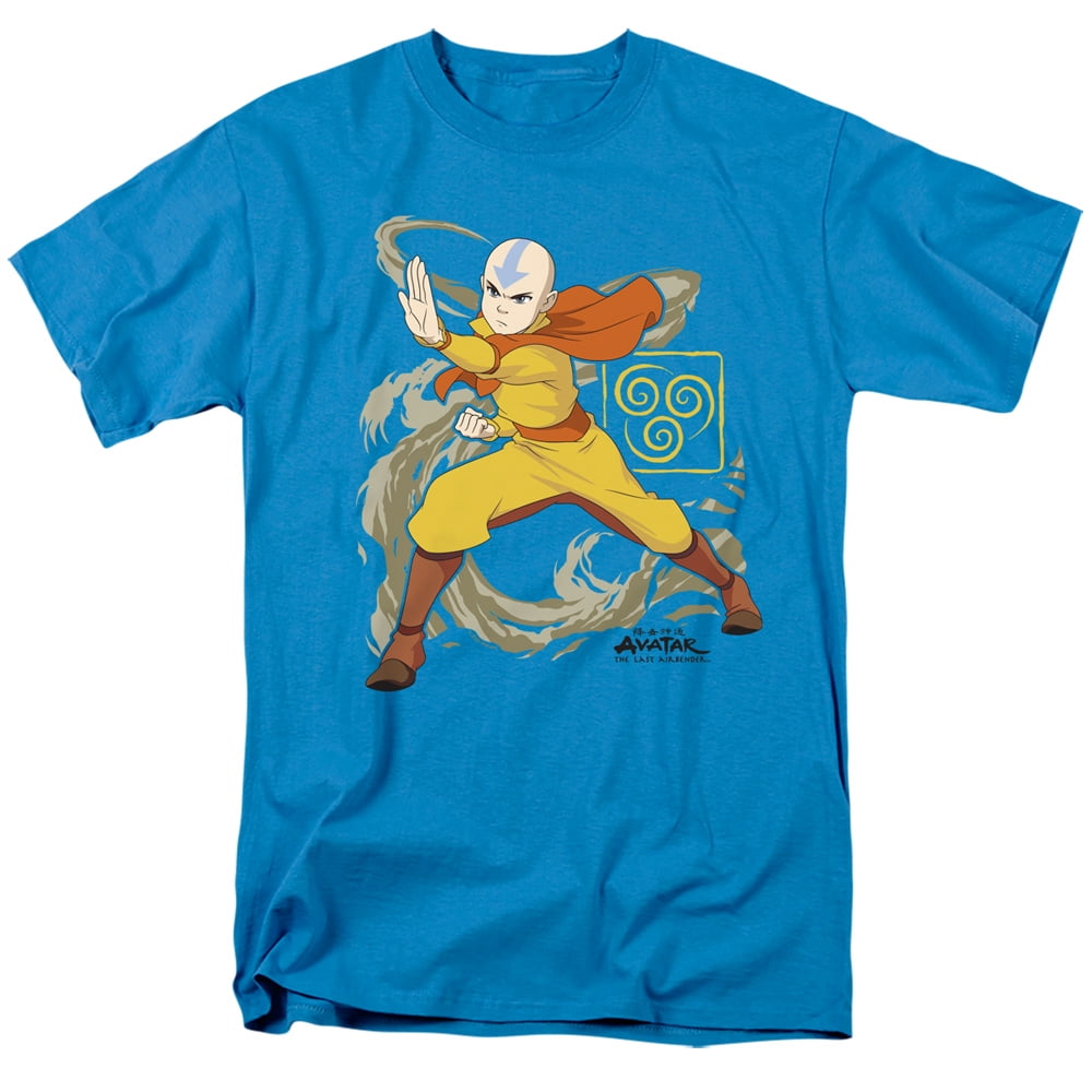 Avatar The Last Airbender Aang Wind Blast Unisex Adult T Shirt ...