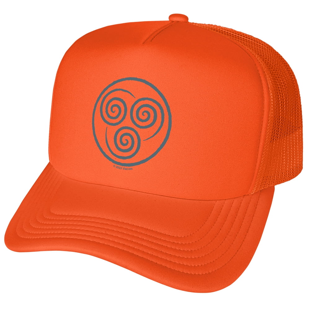 Avatar: The Last Airbender Air Bending Symbol Foam Snapback Trucker Hat ...