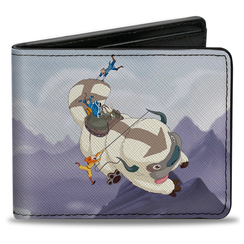 Nickelodeon Wallet, Bifold, Avatar the Last Airbender Appa Carrying ...