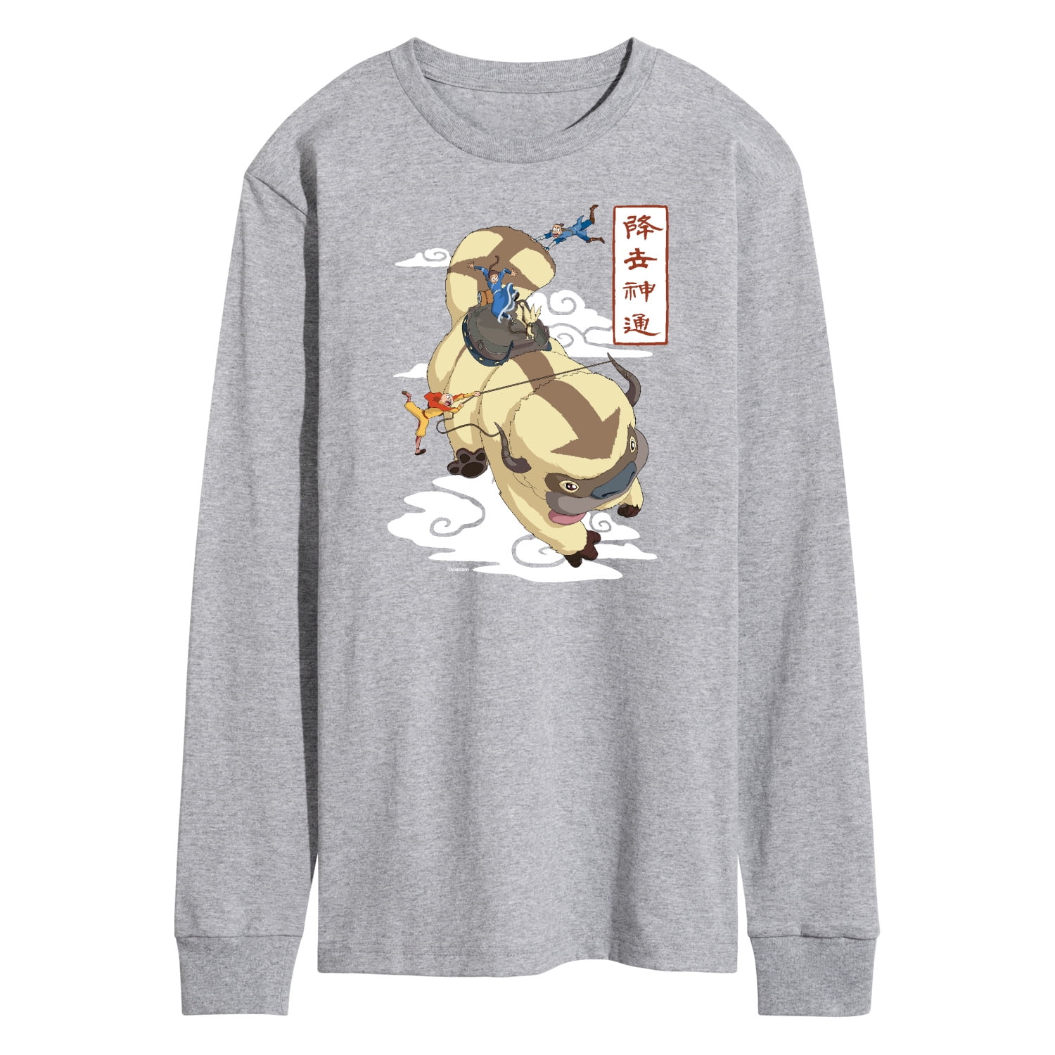 Avatar: The Last Airbender - Appa Flying - Men's Long Sleeve T-Shirt ...