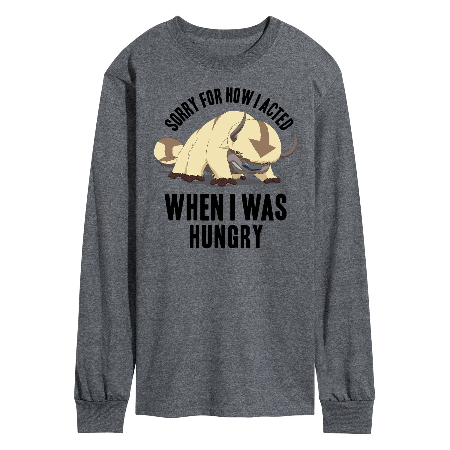 Avatar - The Last Airbender - Appa Hungry - Men's Long Sleeve T-Shirt ...