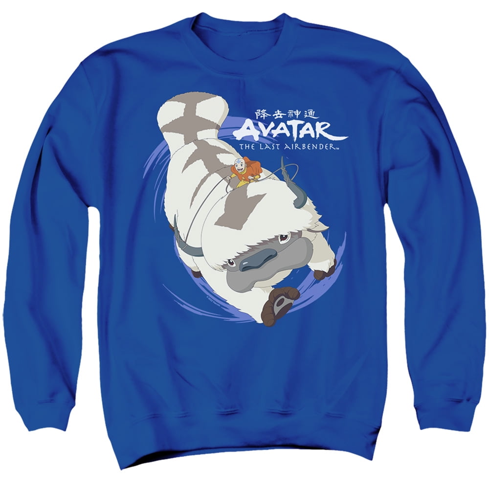 Avatar The Last Airbender Appa In Flight Unisex Adult Crewneck ...