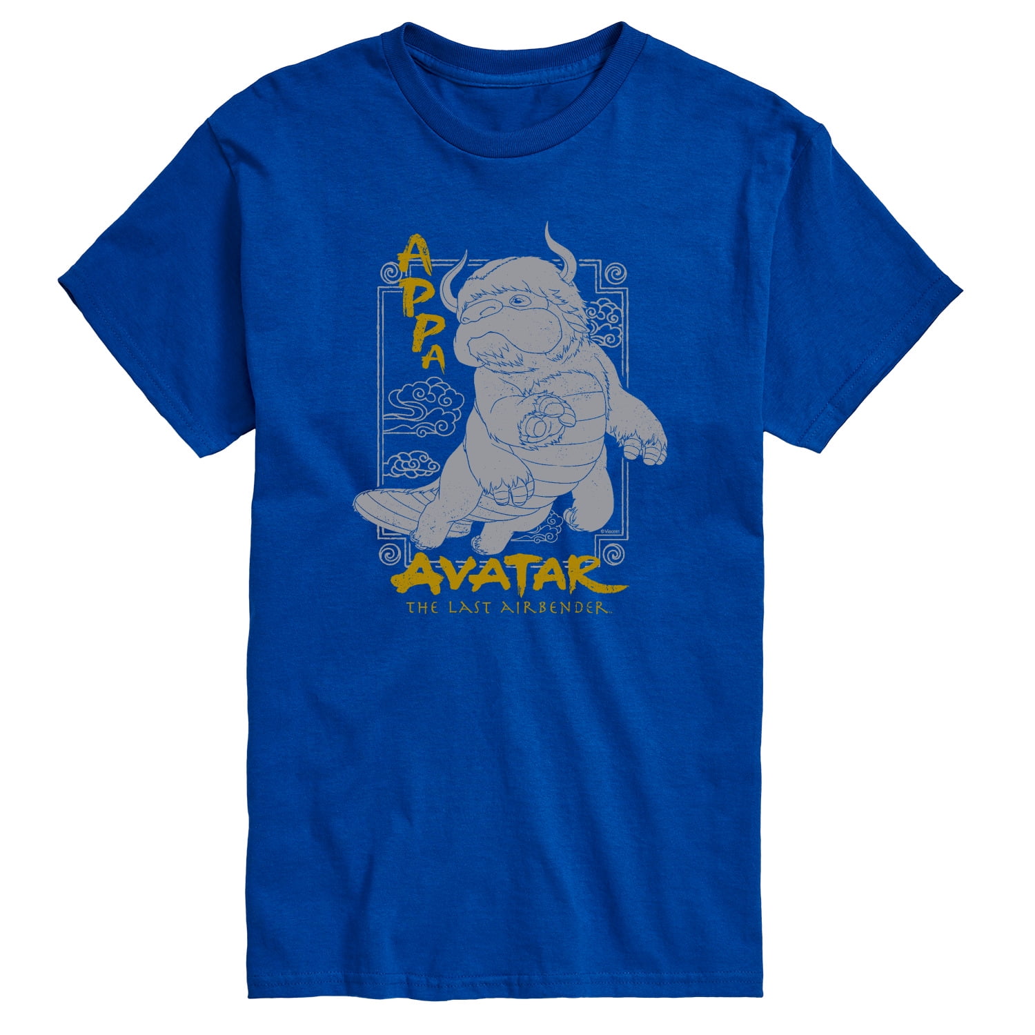 Avatar: The Last Airbender - Appa -Men's Short Sleeve Graphic T-Shirt ...