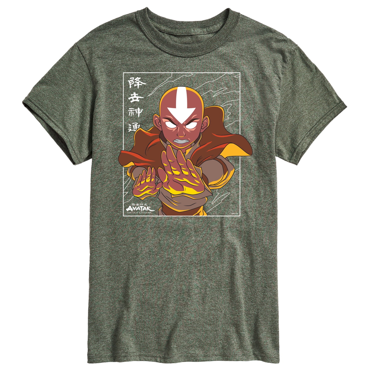Avatar: The Last Airbender - Avatar State Aang - Men's Short Sleeve ...