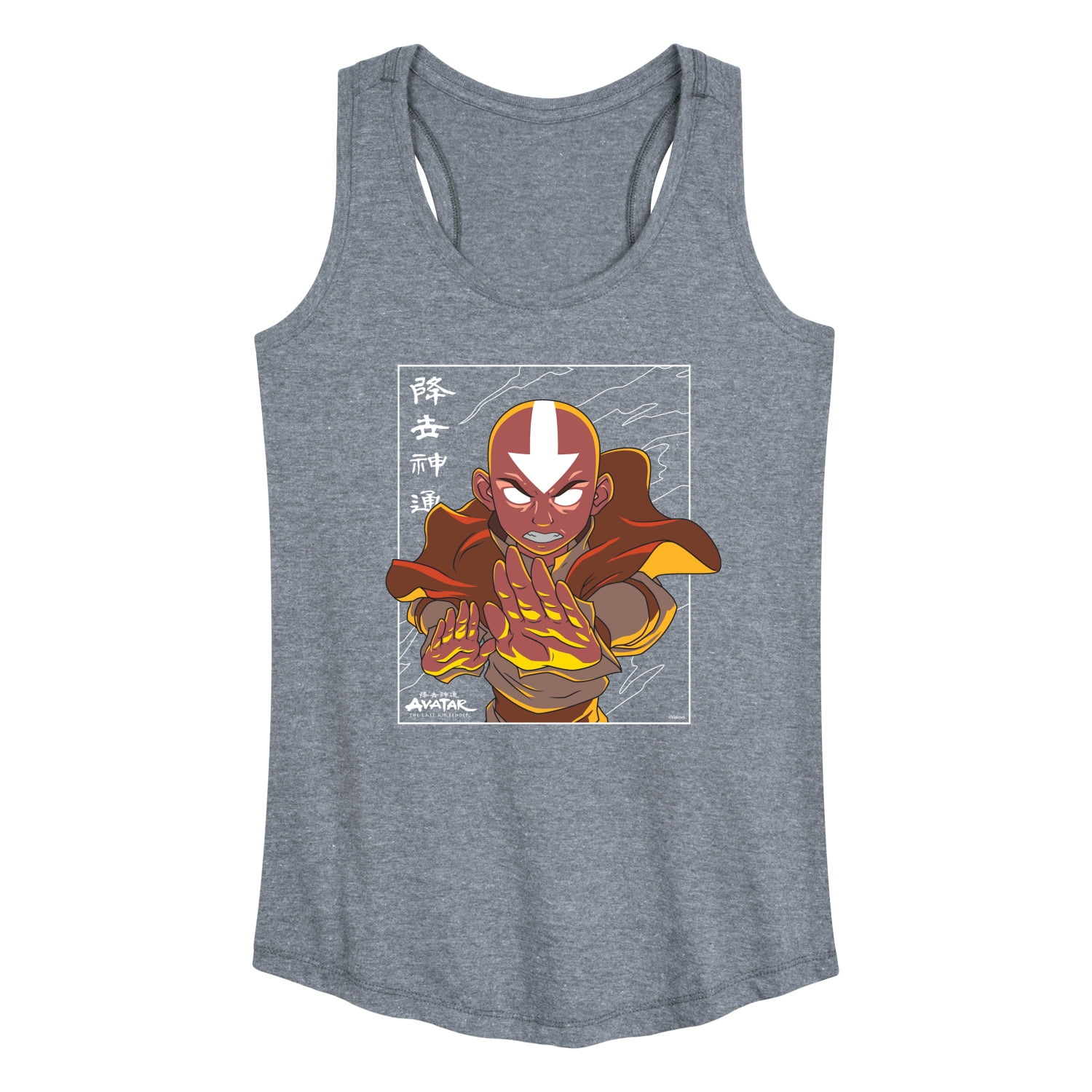 Avatar: The Last Airbender - Avatar State Aang - Women's Racerback Tank ...